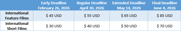 27th Calgary International Film Festival – Call for Entry 2026 – Asian ...